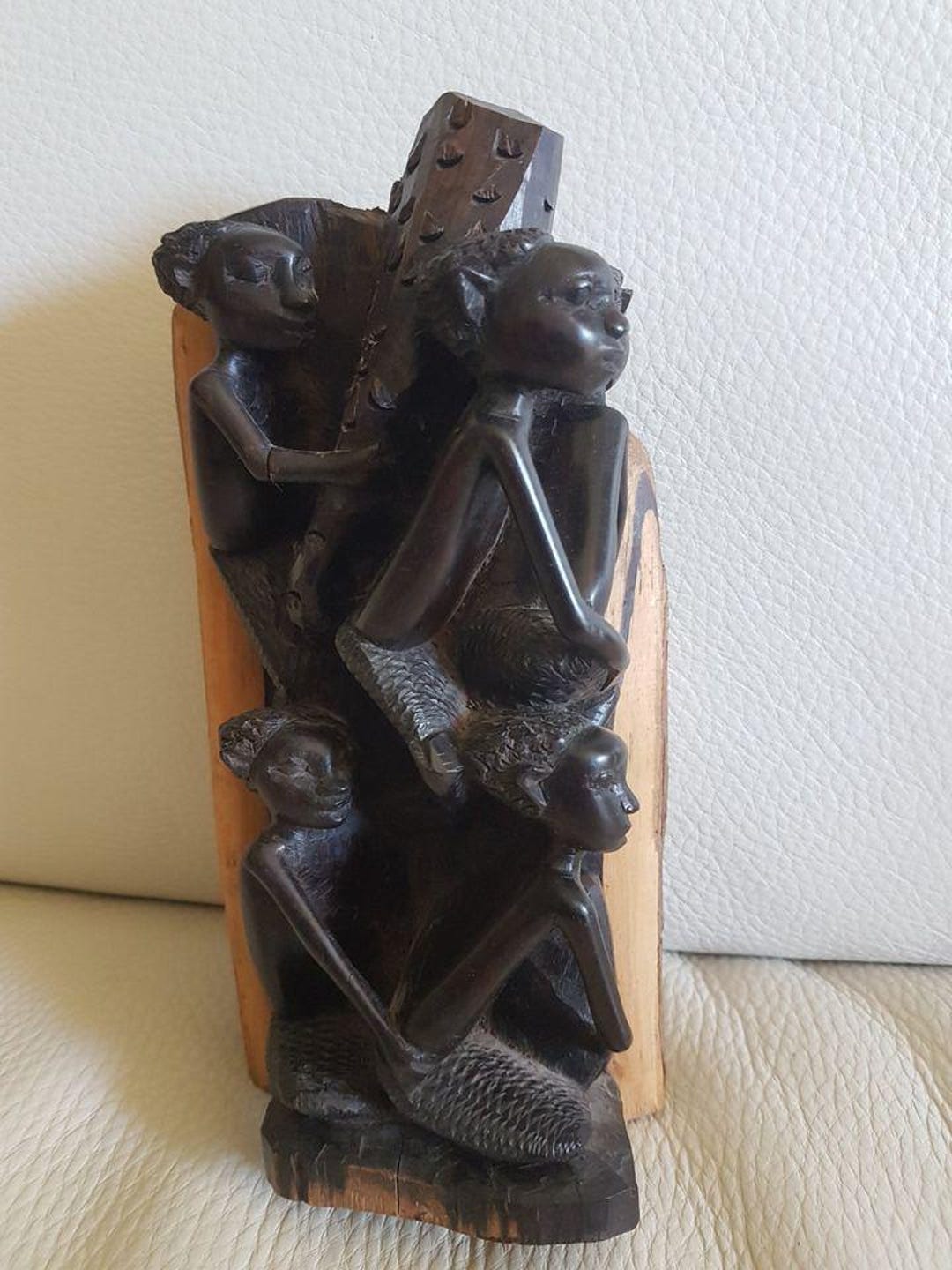 Makonde Tree of Life Hand Carved Sculpture Family Tree Tanzania African ...
