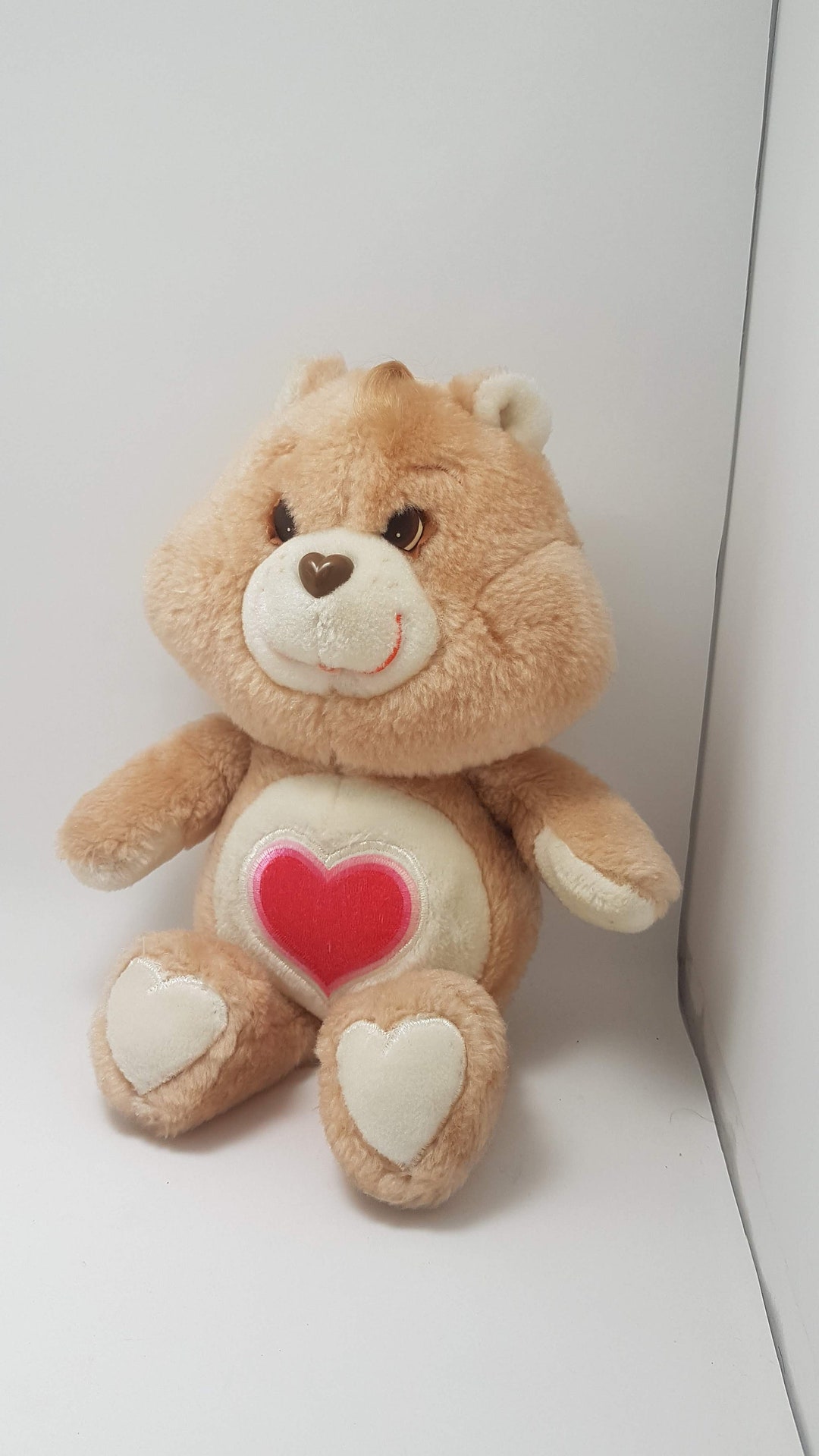 Vintage Tender Heart Kenner Care Bear Stuffed Teddy Bear Stuffy Toy W ...