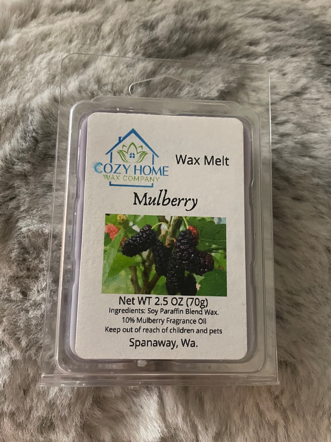 Mulberry 2.5oz Wax Melt Strong Scent Gift Idea Wax Tart Candle Wax ...