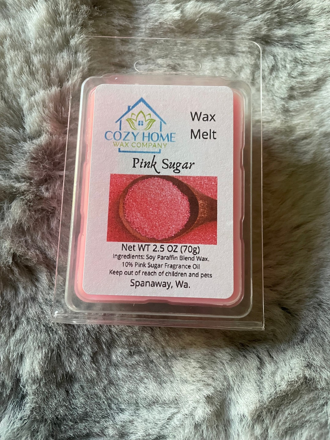 Pink Sugar 2.5oz Wax Melt Paraffin Wax Soy Wax Melt Candle Wax Melter ...