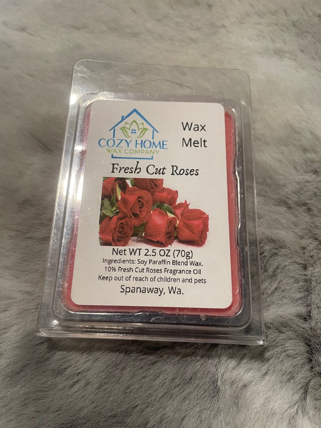 Fresh Cut Roses 2.5oz Wax Melt Strong Scent Wax Tart Gift Idea Candle ...
