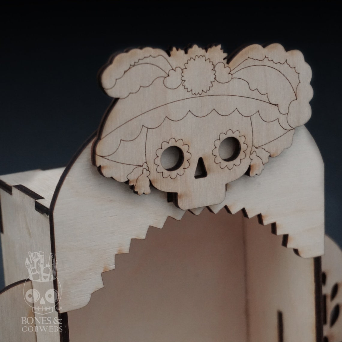 Catrina Day of the Dead Nicho Shadow Box - Etsy