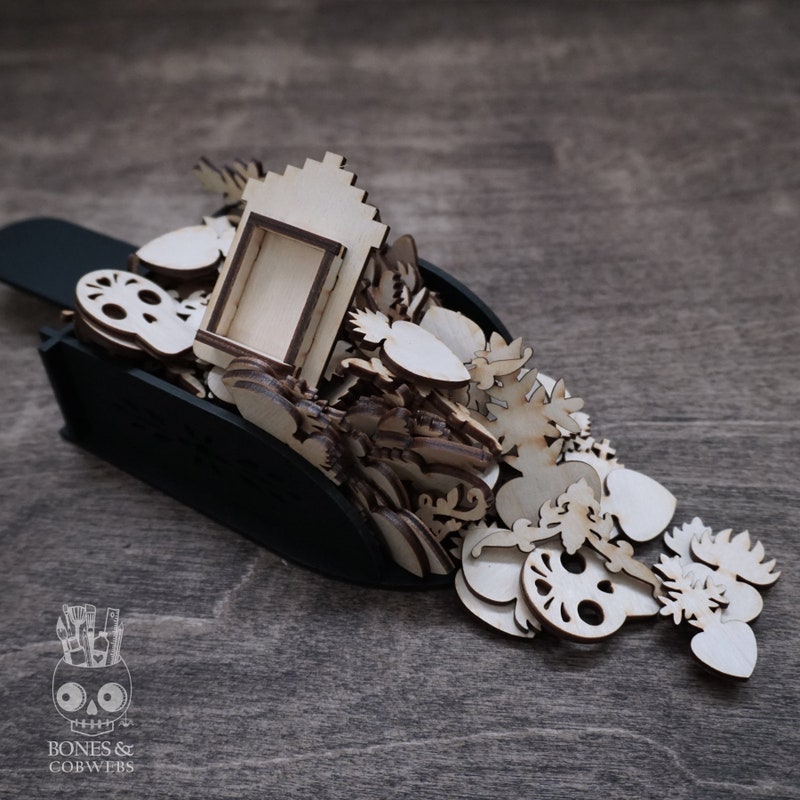 Cobwebs and Bones - Etsy