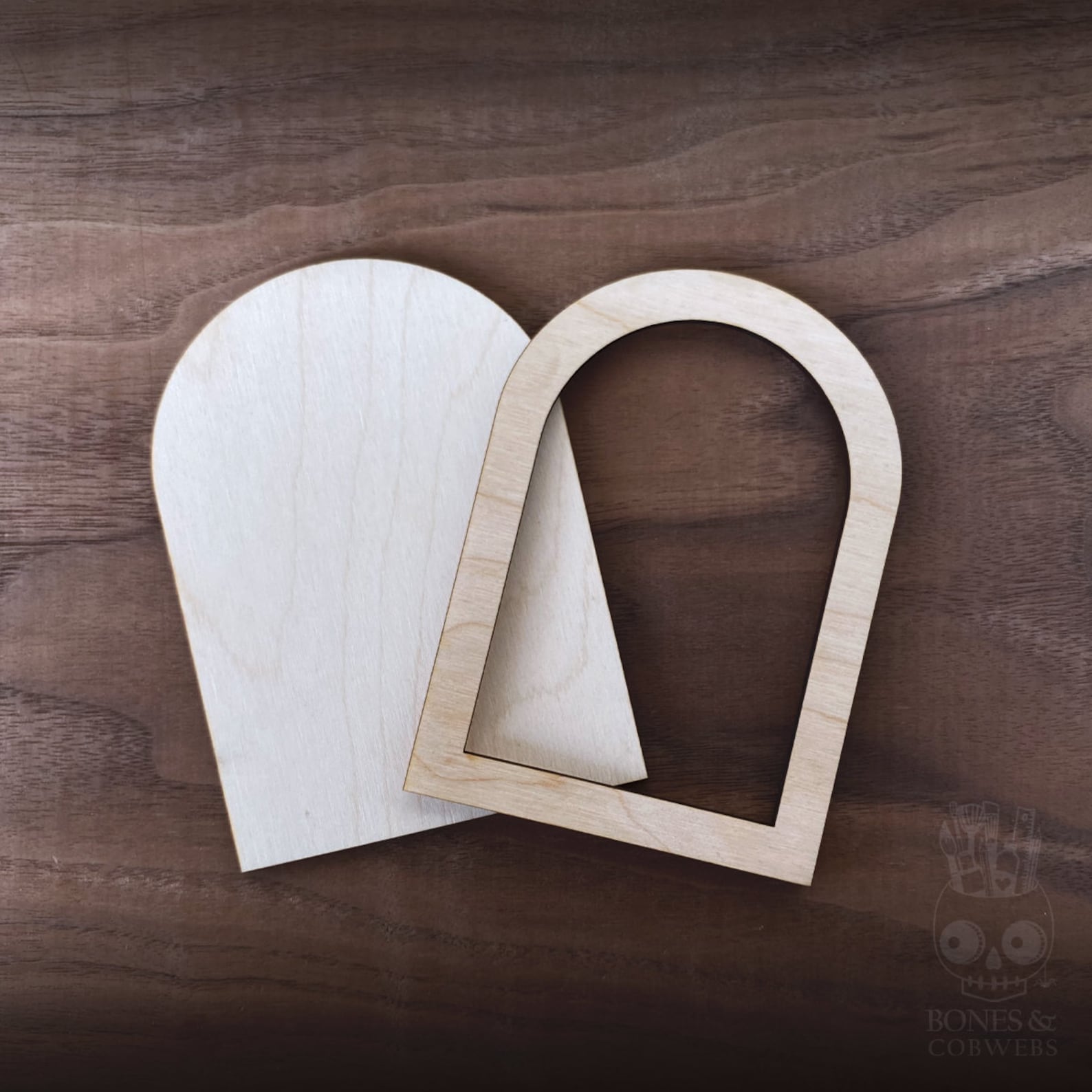 Set of 3 Arched Wood Frame Two Piece - Etsy