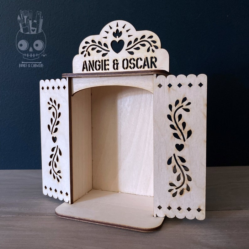 ETERNAL LOVE PERSONALIZE Papel Picado Nicho Shadow Box - Etsy