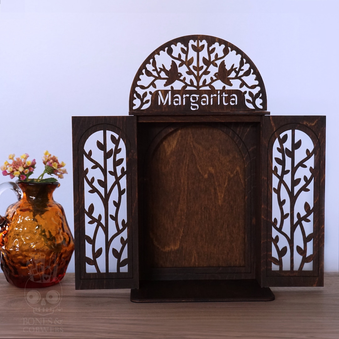 Serenity Embrace Shrine Altar Nicho Photo Insert Frame - Etsy