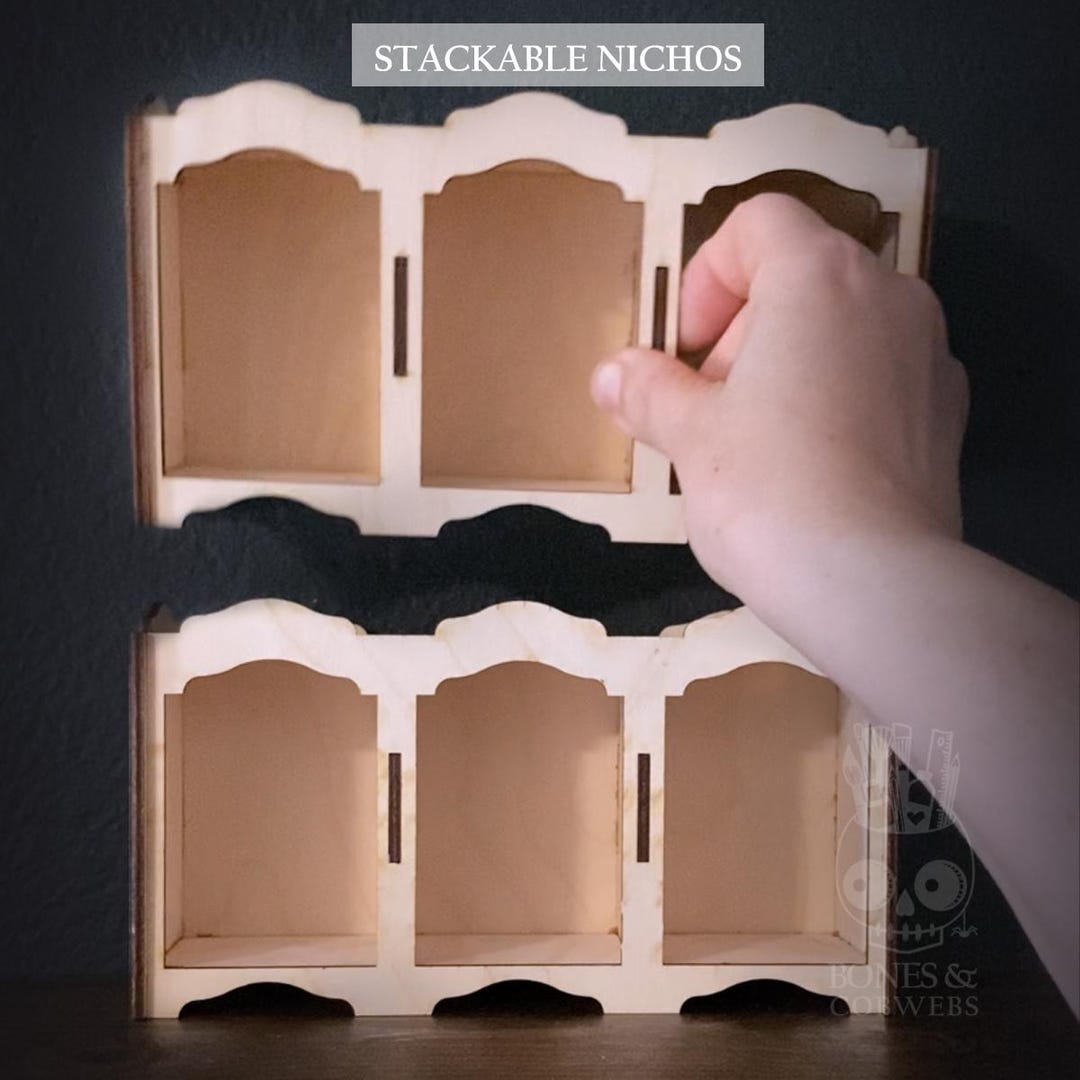Stackable Nichos Altar Shrine DIY Blank for Decorating, Memorials, or ...