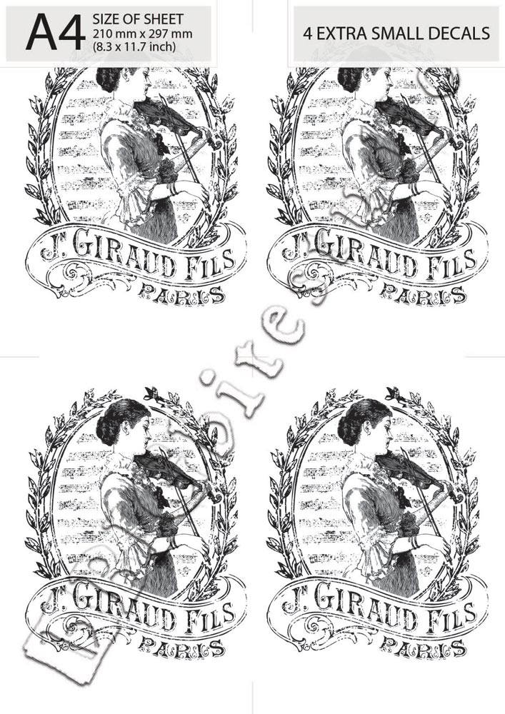 Water Decal Print Transfer to Furniture Wood or Paper Water - Etsy