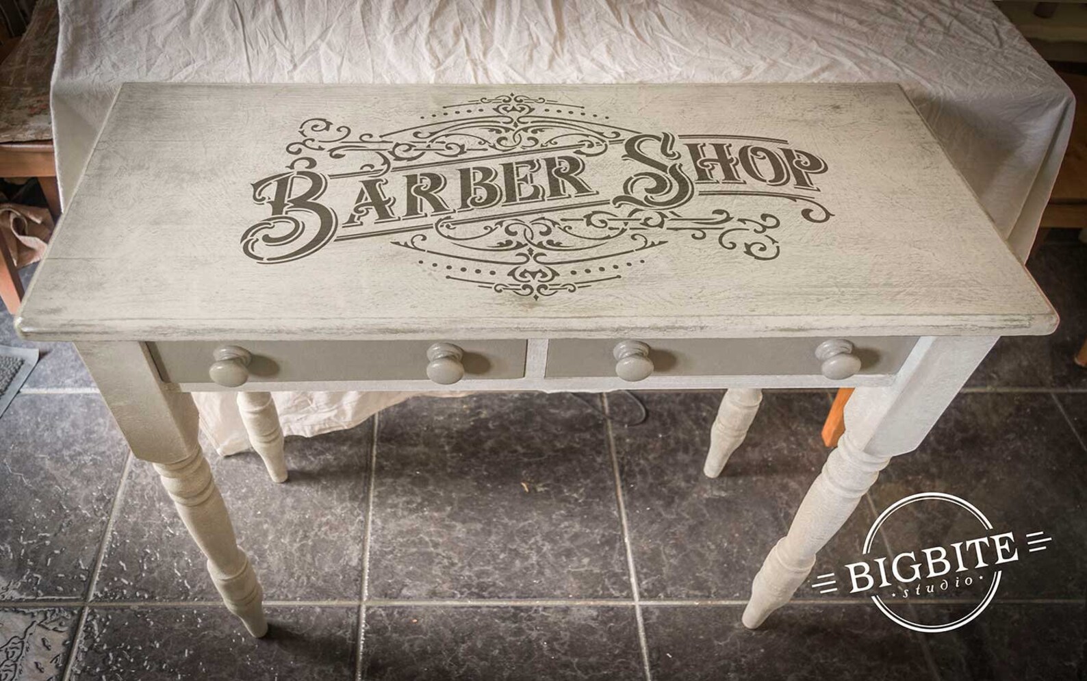 Barber Shop Advert Stencil for Furniture Wall DIY Projects - Etsy
