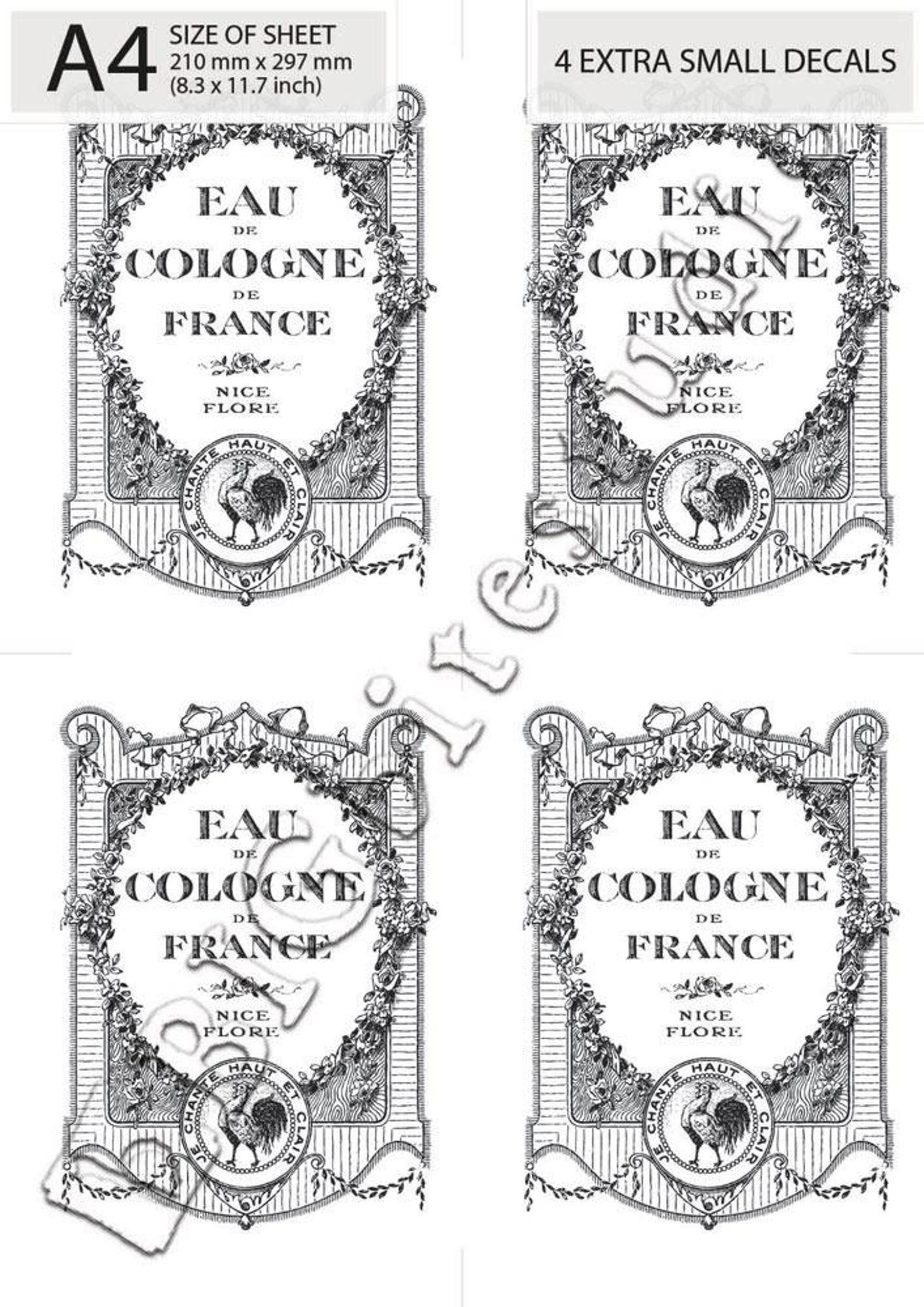 Water Decal Print Transfer to Furniture Wood or Paper Water | Etsy