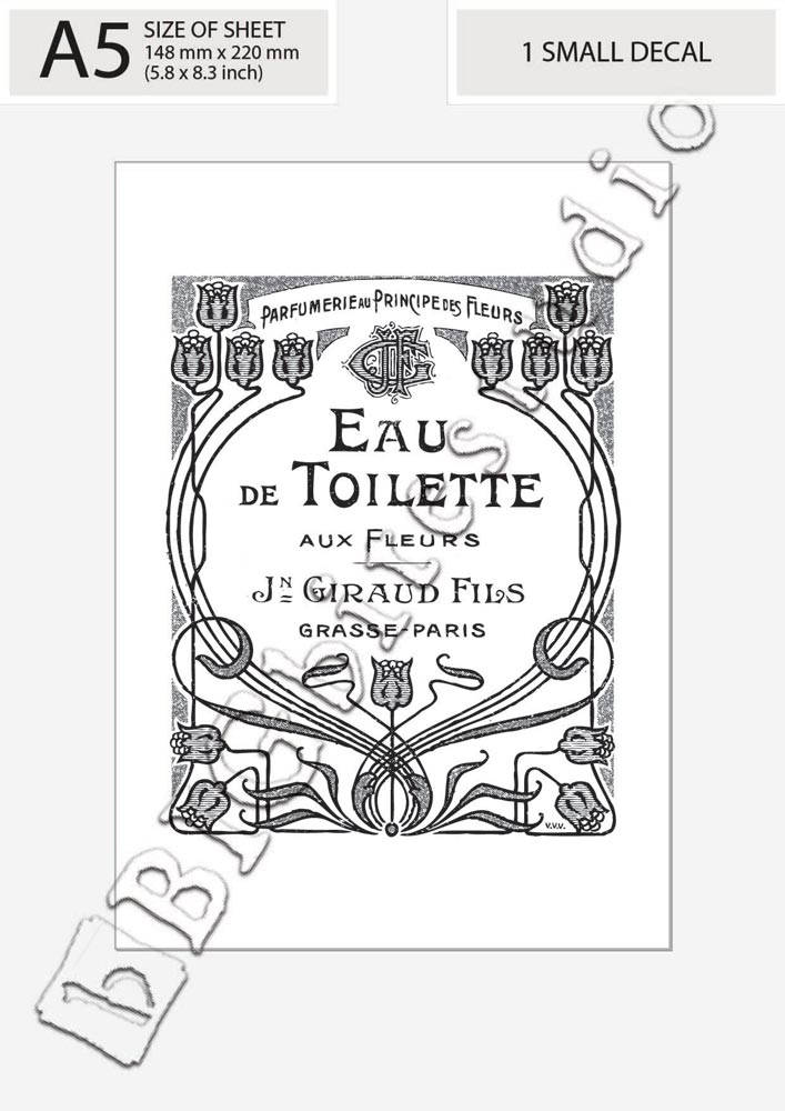 Water Decal Print Transfer to Furniture Wood or Paper Water - Etsy