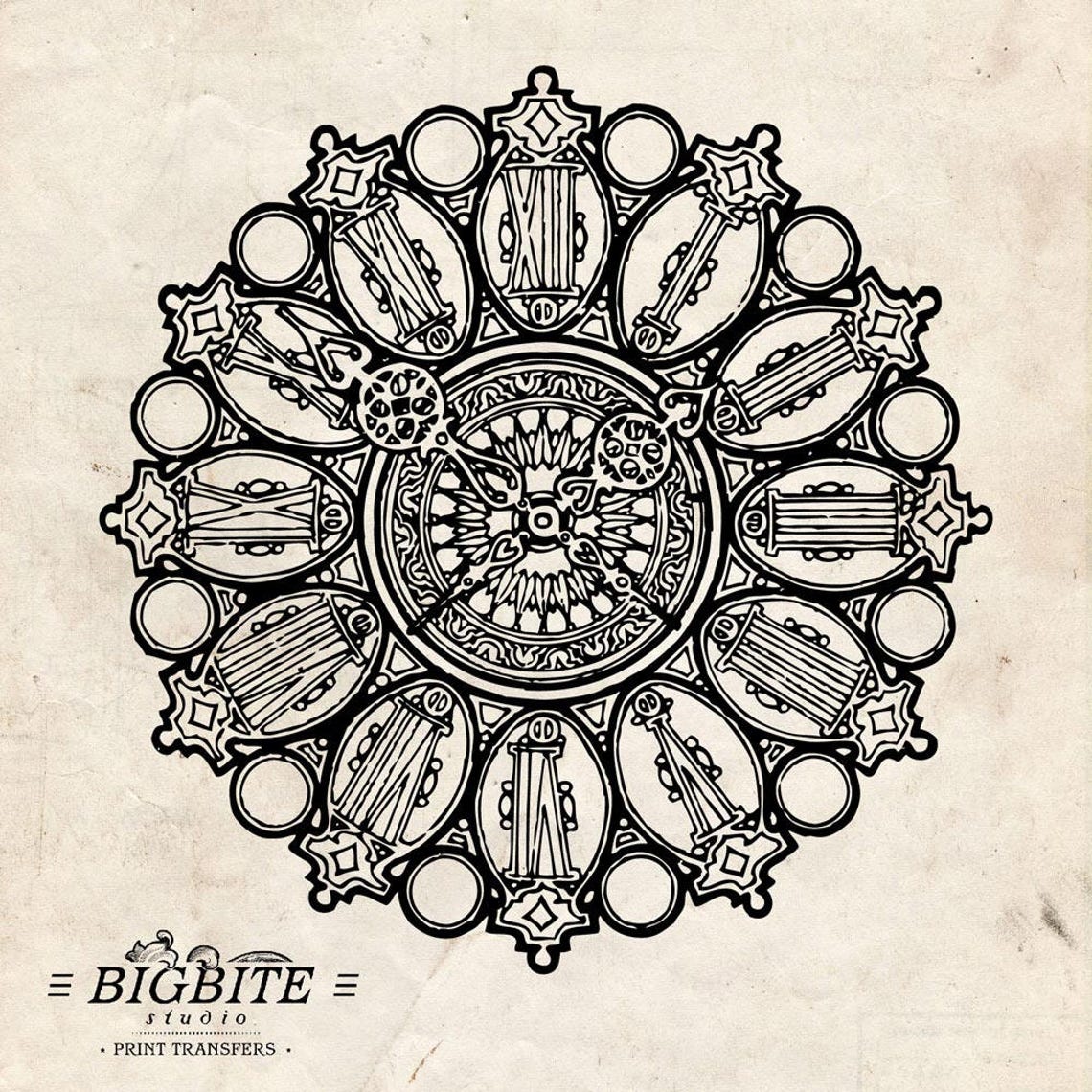 Water Decal Print Transfer to Furniture Wood or Paper | Etsy