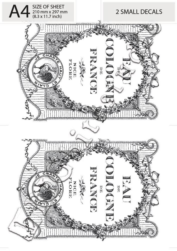 Water Decal Print Transfer to Furniture Wood or Paper Water | Etsy