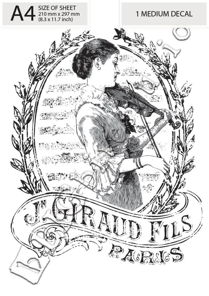 Water Decal Print Transfer to Furniture Wood or Paper Water - Etsy