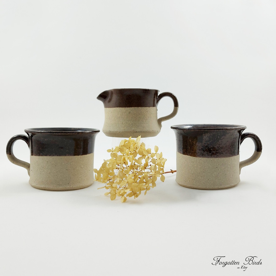 Set of 2 HAK Denmark Coffee Cups and Cremar / Vintage Danish - Etsy