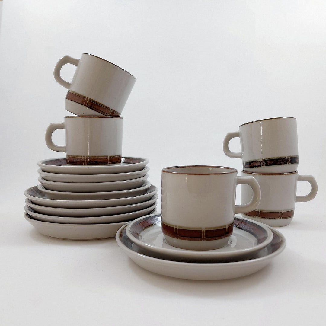5 Sets Desiree Denmark SELANDIA Demitasse Cup With Saucer & Plate 150 ...