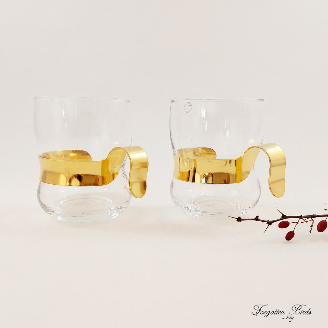 Set of 2 Iittala Finland PAULA Glass Mugs 22 Cl Designed by - Etsy