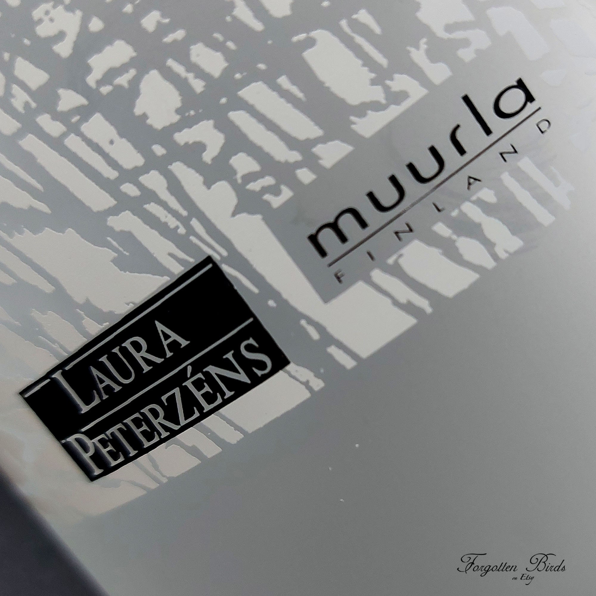 Muurla Finland Frosted Glass Pitcher Designed by Laura Peterzens ...