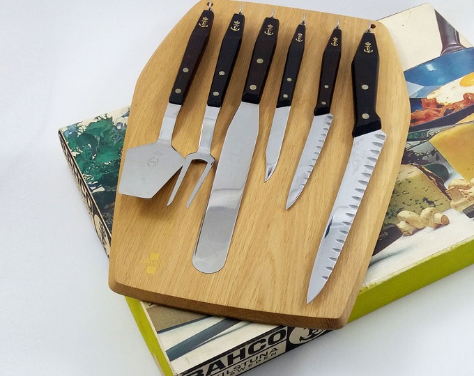 Vintage Bahco Eskilstuna Sweden 6 Piece Stainless Steel Kitchen Tool ...