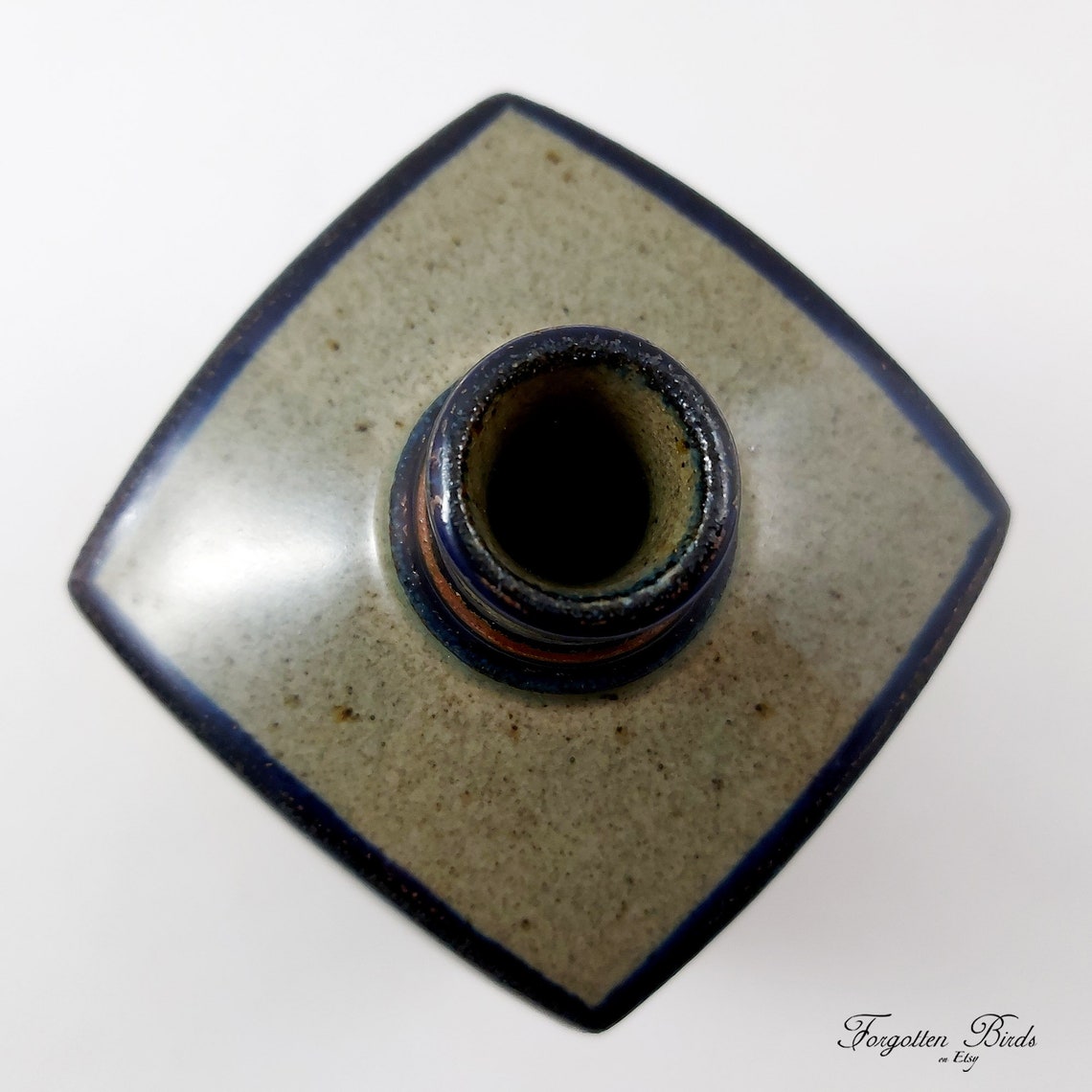 Knabstrup Square Stoneware SNAPS Bottle / Danish Vintage Mid | Etsy