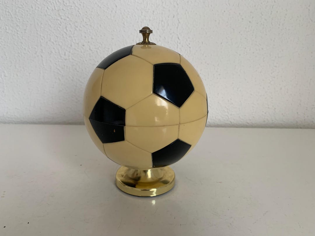 Vintage 1960s Soccer Ball Cigarette Holder Dispenser Box - 16cm - Etsy