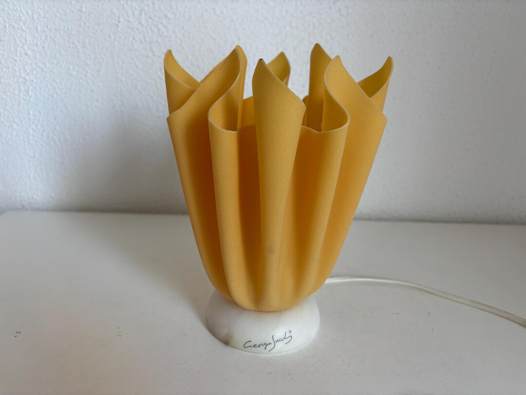 Vintage 1970s Georgia Jacob Coqueluche Table Lamp - 20 Cm - Etsy