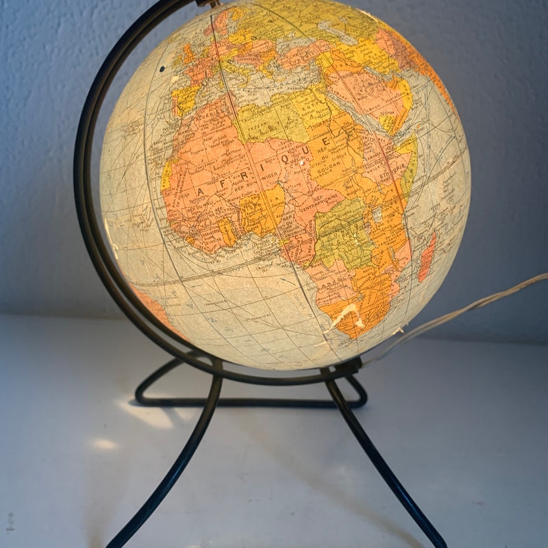 Vintage Globe - Etsy
