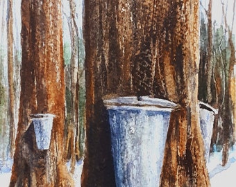 Sugar Maple Painting - Etsy