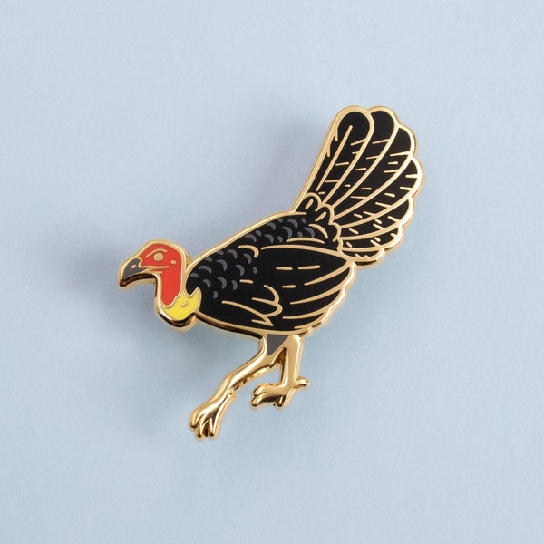 Bird Enamel Pin - Etsy