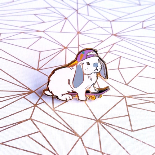 Red-eyed White Bunny Sticker Cute REW Rabbit Printed Vinyl | Etsy