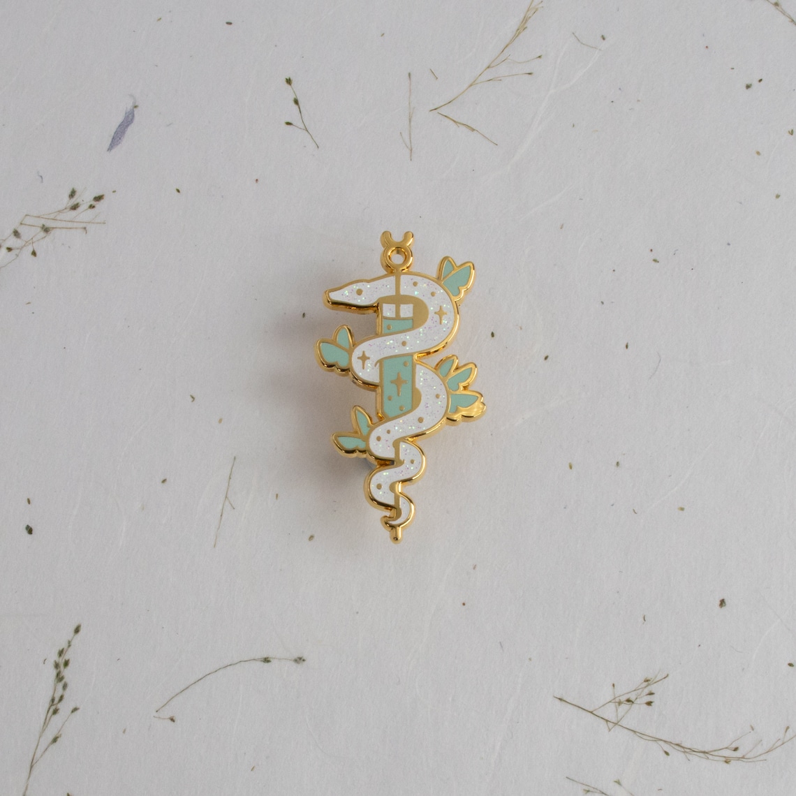 Medication Rod of Asclepius and Snake PCOS Enamel Pin Series - Etsy