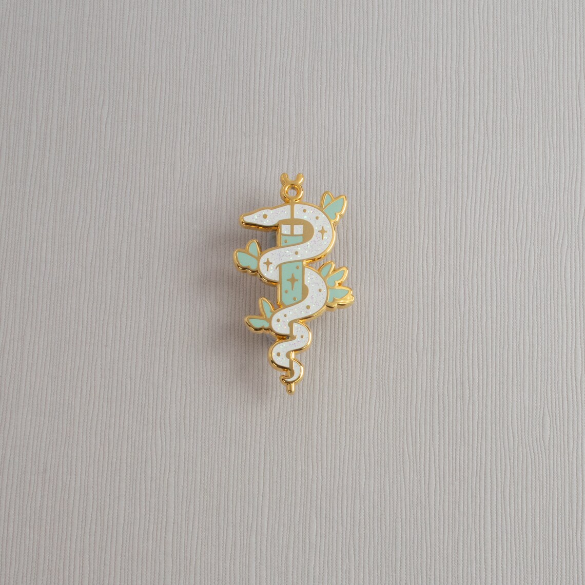 Medication Rod of Asclepius and Snake PCOS Enamel Pin Series - Etsy