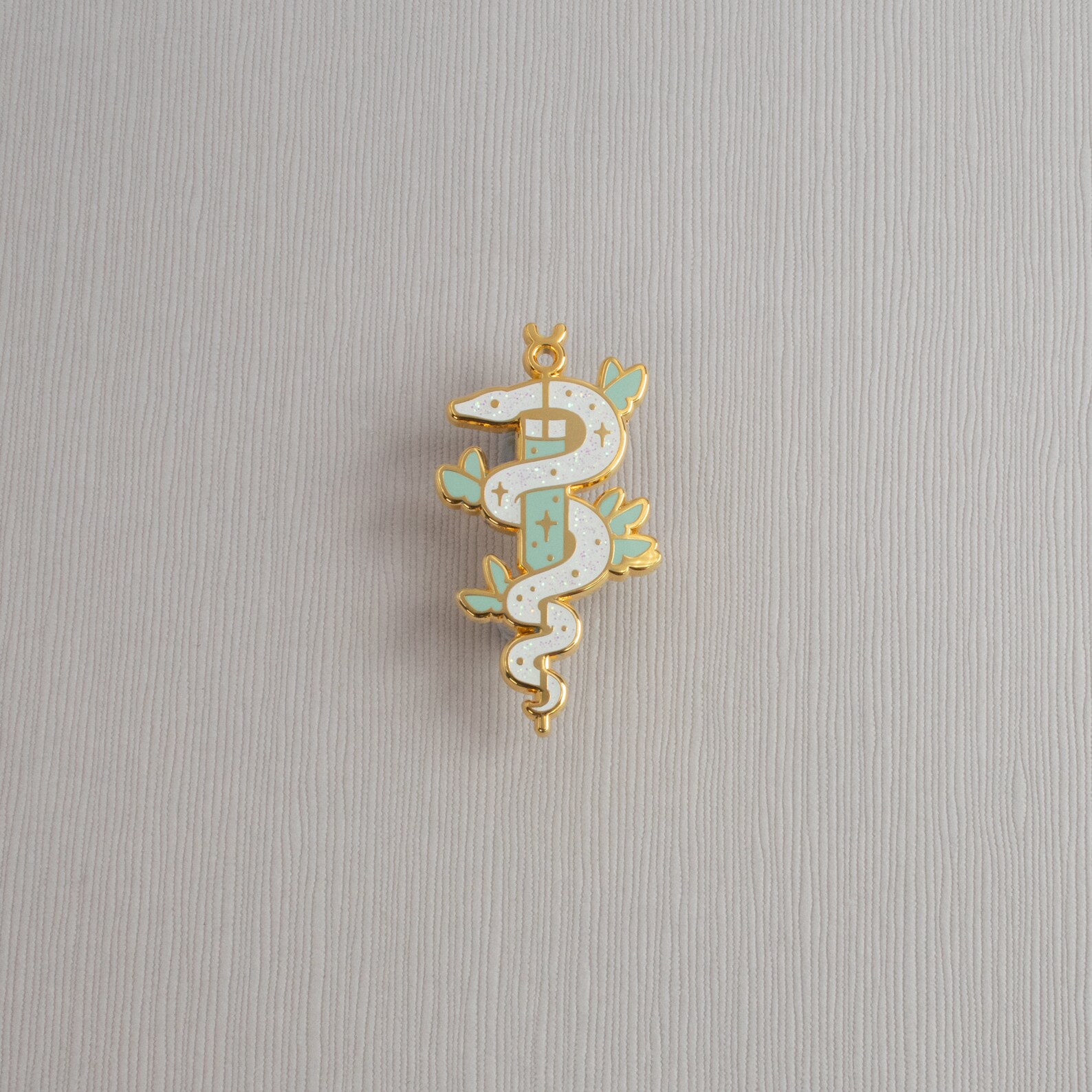 Medication Rod of Asclepius and Snake PCOS Enamel Pin Series - Etsy
