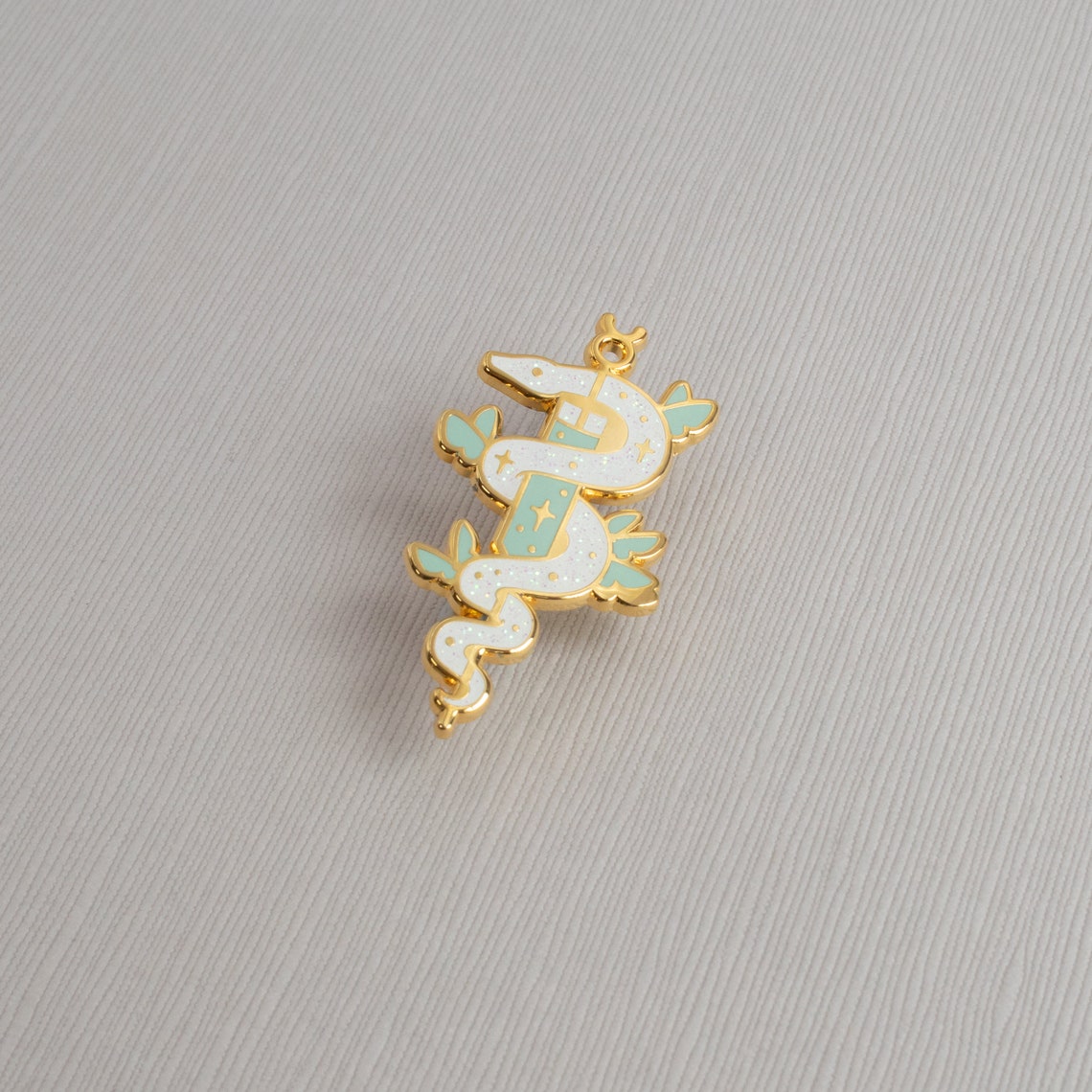 Medication Rod of Asclepius and Snake PCOS Enamel Pin Series - Etsy