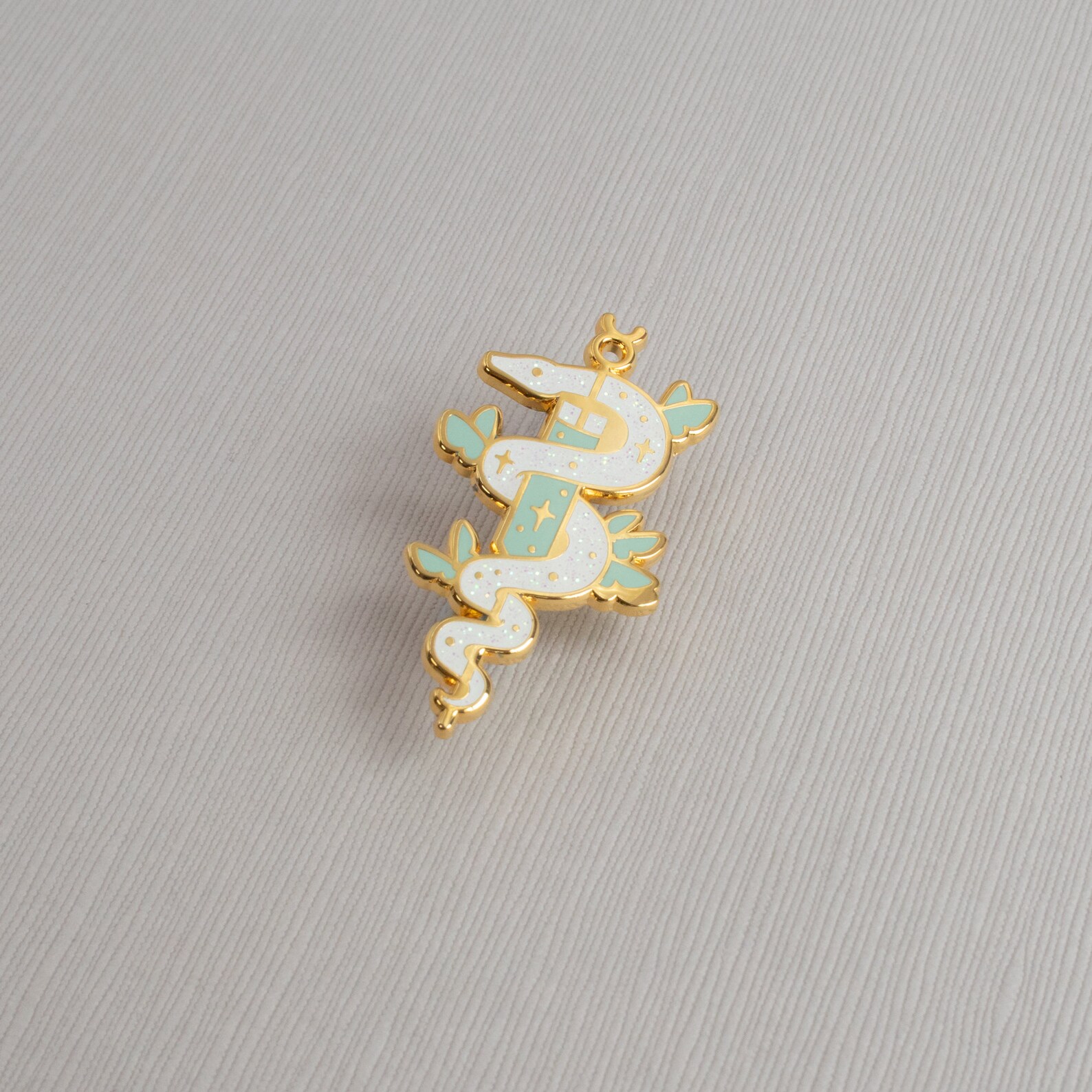Medication Rod of Asclepius and Snake PCOS Enamel Pin Series - Etsy