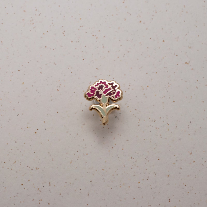 Enamel Flower Brooch Green - Etsy