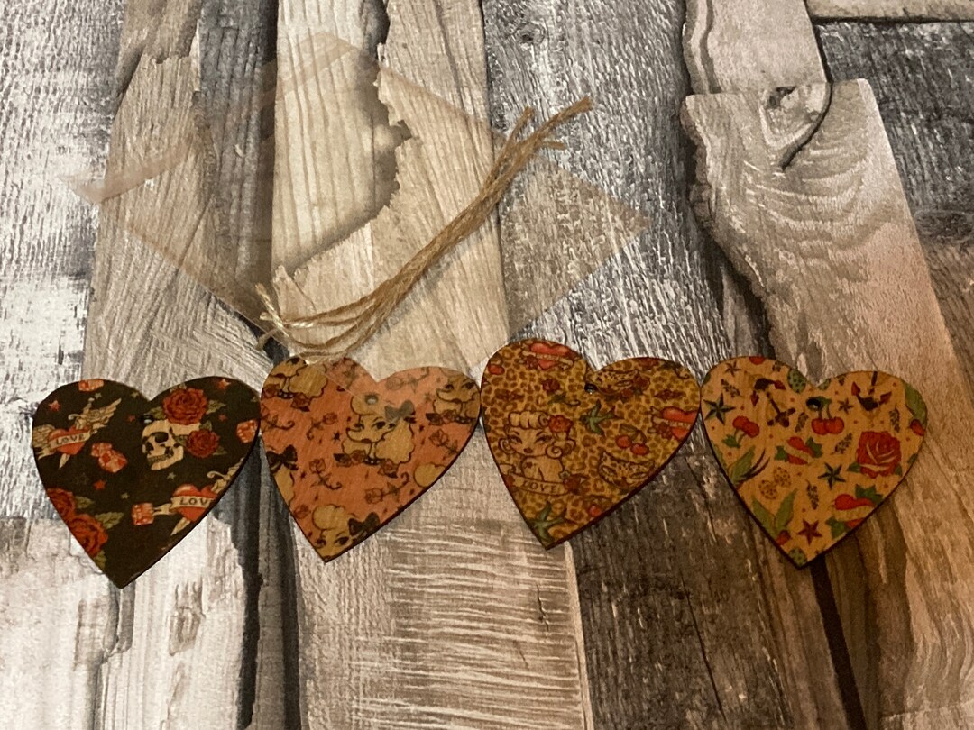 Sublimated Wooden Gift Tags - Etsy