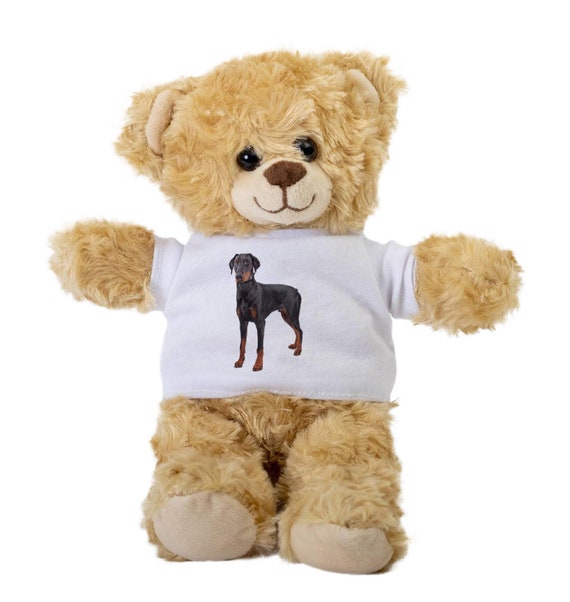 Doberman Pinscher Teddy Bear Gift Stuffed Animal Plush Teddy - Etsy