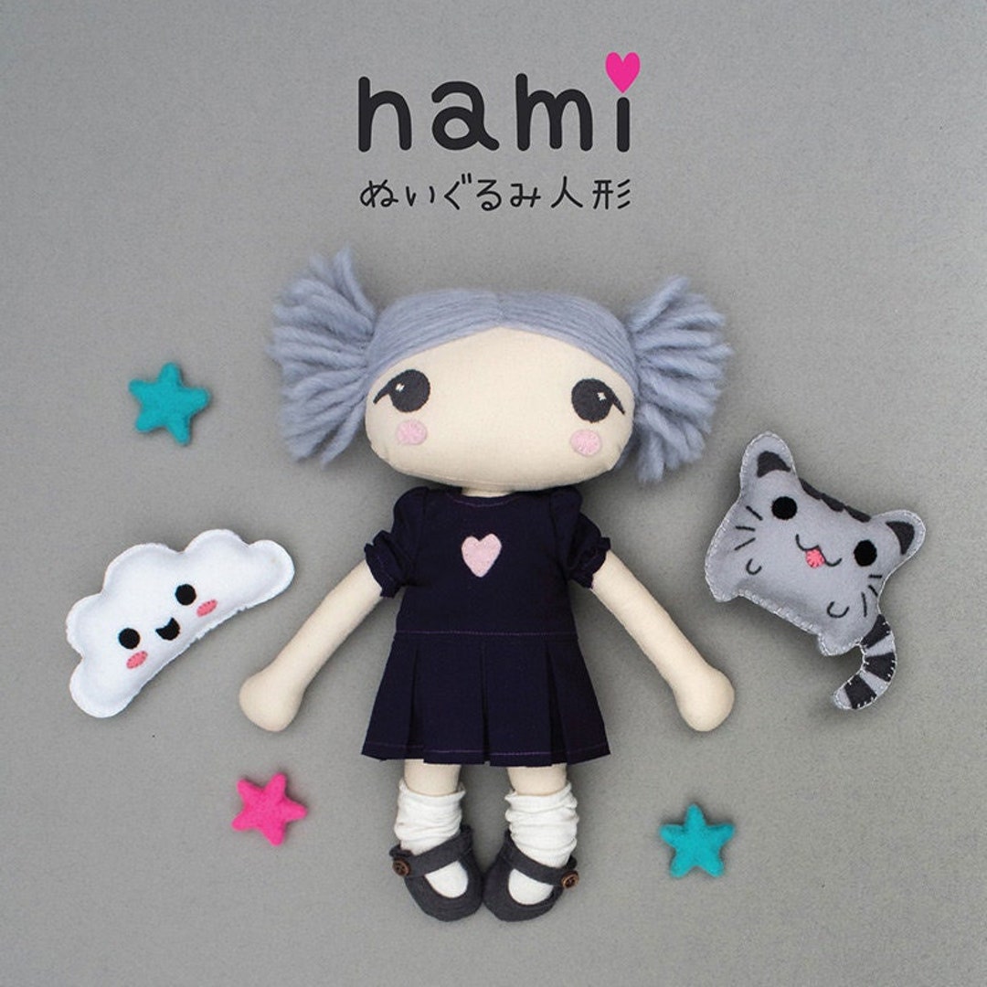 Rag Doll (nami) PDF Pattern and Instructions - Etsy