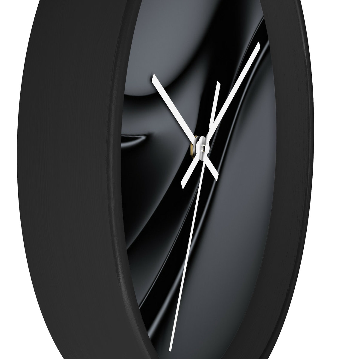 Black Modern Wall Clock Art Office Decor Wall Art Women - Etsy