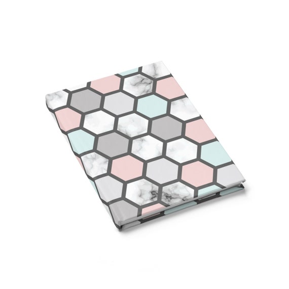 Geometrical Journal Notebook Planner Diary Writing Teacher | Etsy