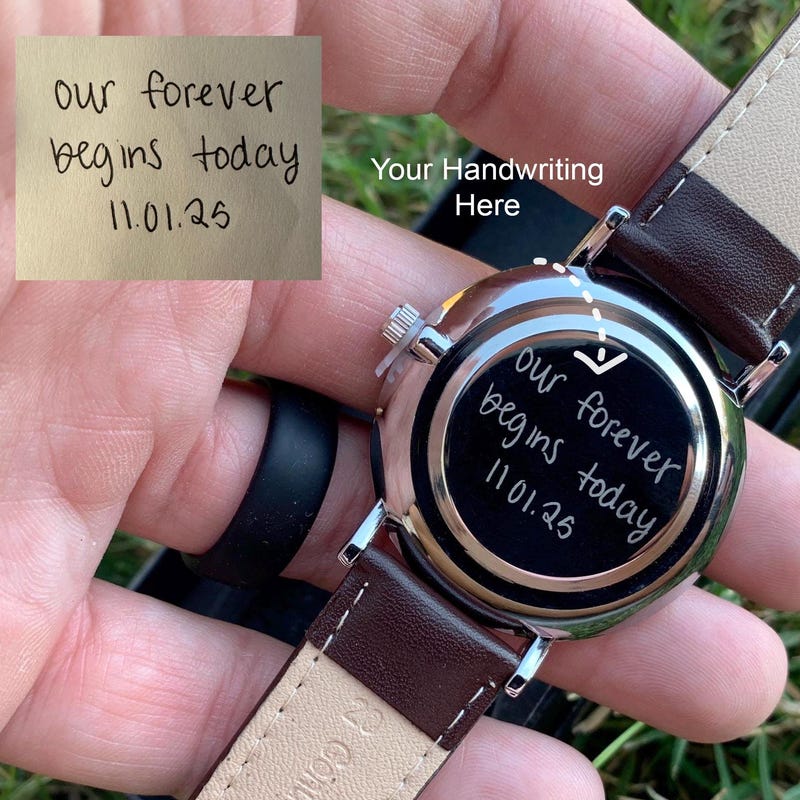 Custom Text Watch Box - Etsy
