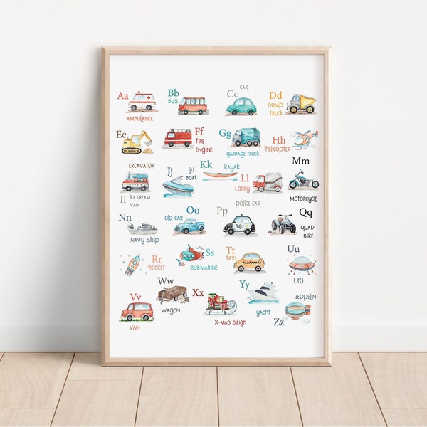 Transportation Art - Etsy