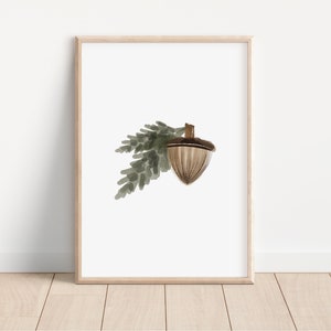 Boho Woodland Wall Art Set of 3 RINTED VERSION, Boho Woodland Wall Art ...