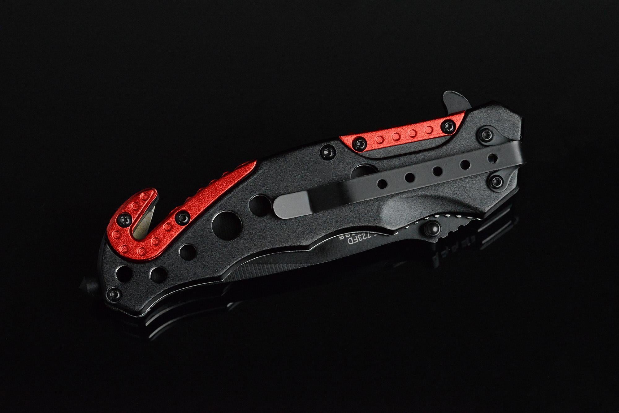 Personalized Firefighter Pocket Knife – Custom Engraved Fireman Knife ...