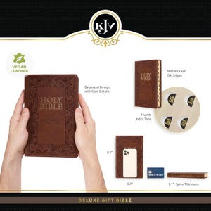 Personalized King James HOLY Bible KJV Custom Engraved KJV Bible ...