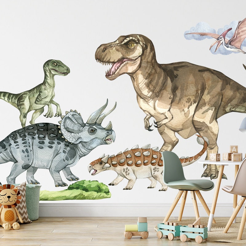 Dinosaur Decal - Etsy