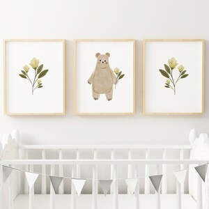 Boho Woodland Wall Art Set of 3 RINTED VERSION, Boho Woodland Wall Art ...