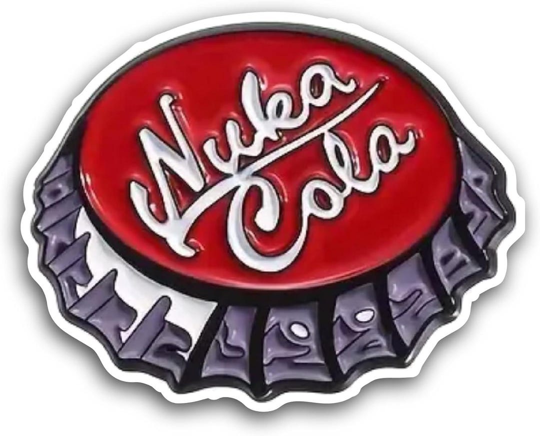 2 (pieces) 3" and 5" Nuka Cola Sticker, Waterproof Vinyl Decals for ...