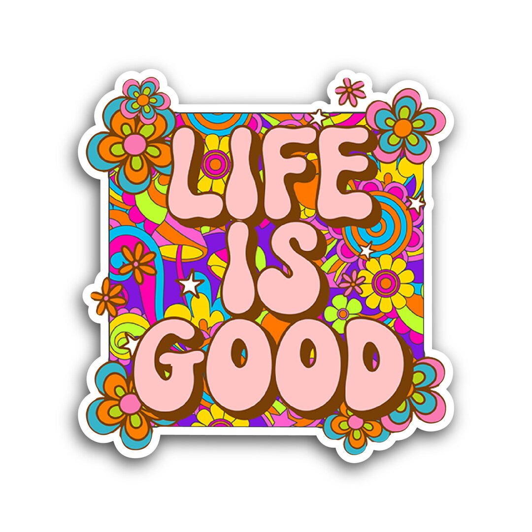 Custom Made Genuine Vinyl Stickers Decals 3 and 5 Life is Good ...